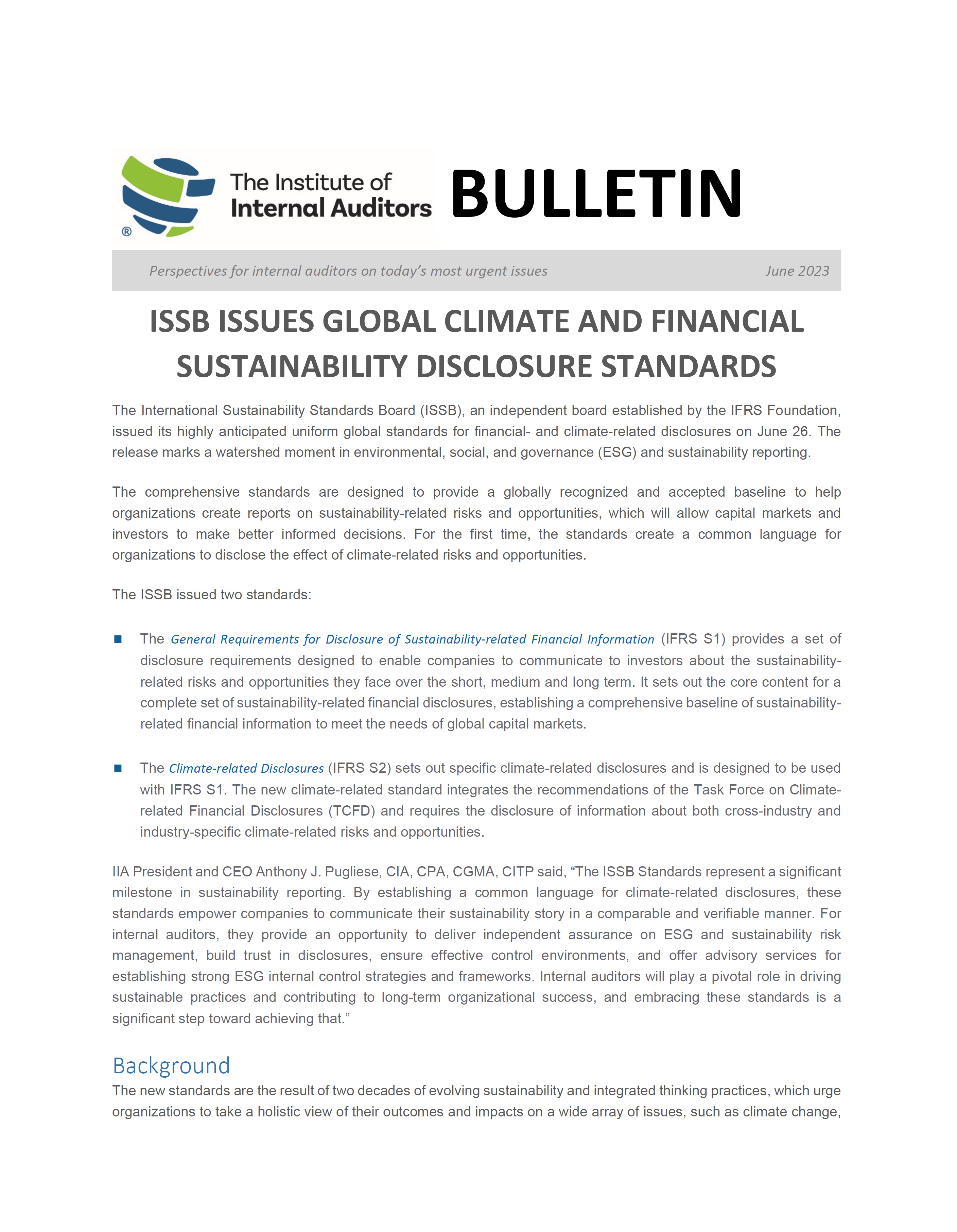 Sustainability Auditing